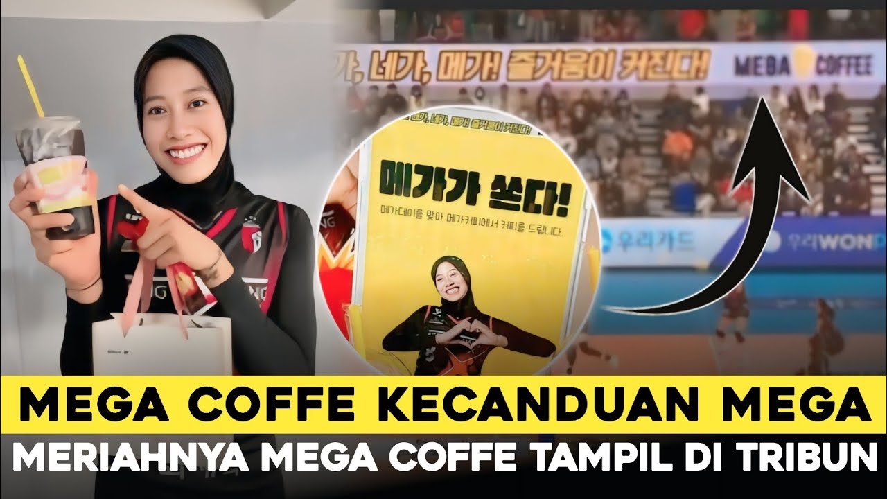 "Mega Effect !! Mega Coffe Kembali Tampil Di Tribun Dukung Redspark!! - YouTube
