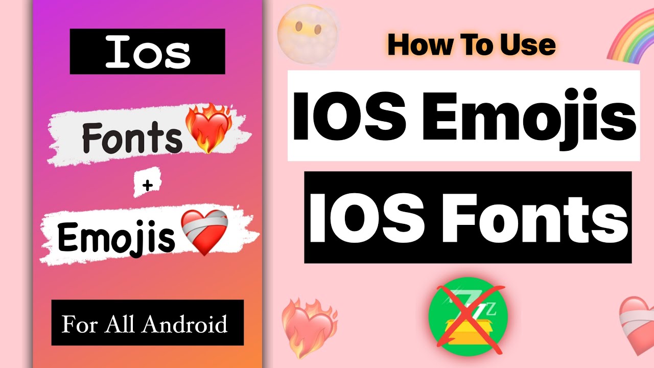 iOS Emojis + iOS Fonts On Instagram Story | iOS Instagram On Android ...