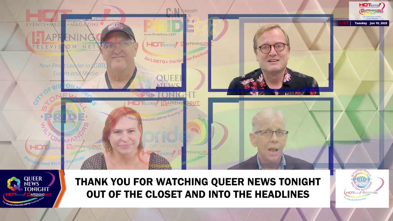 Tuesday, June 10, 2025 Daily LIVE LGBTQ+ News Broadcast | Queer News ...