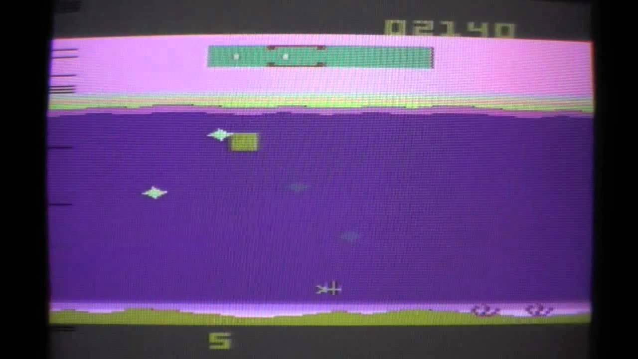 Let's Play: Funky Fish (Atari 2600) - YouTube