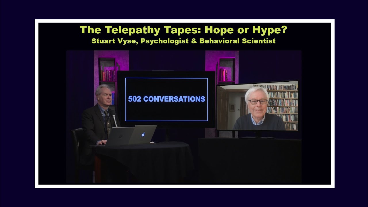 The Telepathy Tapes: Hope or Hype? with Stuart Vyse, Psychologist ...