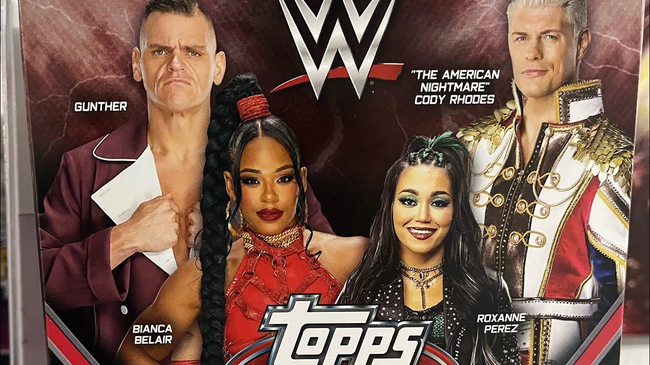 Wwe Topps Mega Box 2025 Unboxing! - YouTube