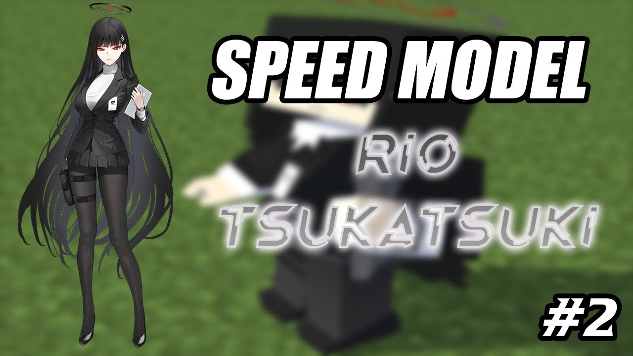 Speedrigging #2 | Rio Tsukatsuki from Blue Archive - YouTube