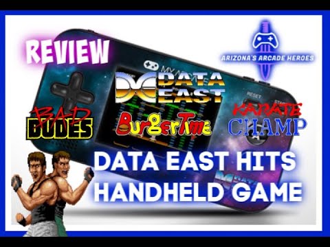 Let's Review the Data East 228 Games in 1 Gamer V Handheld My Arcade ...
