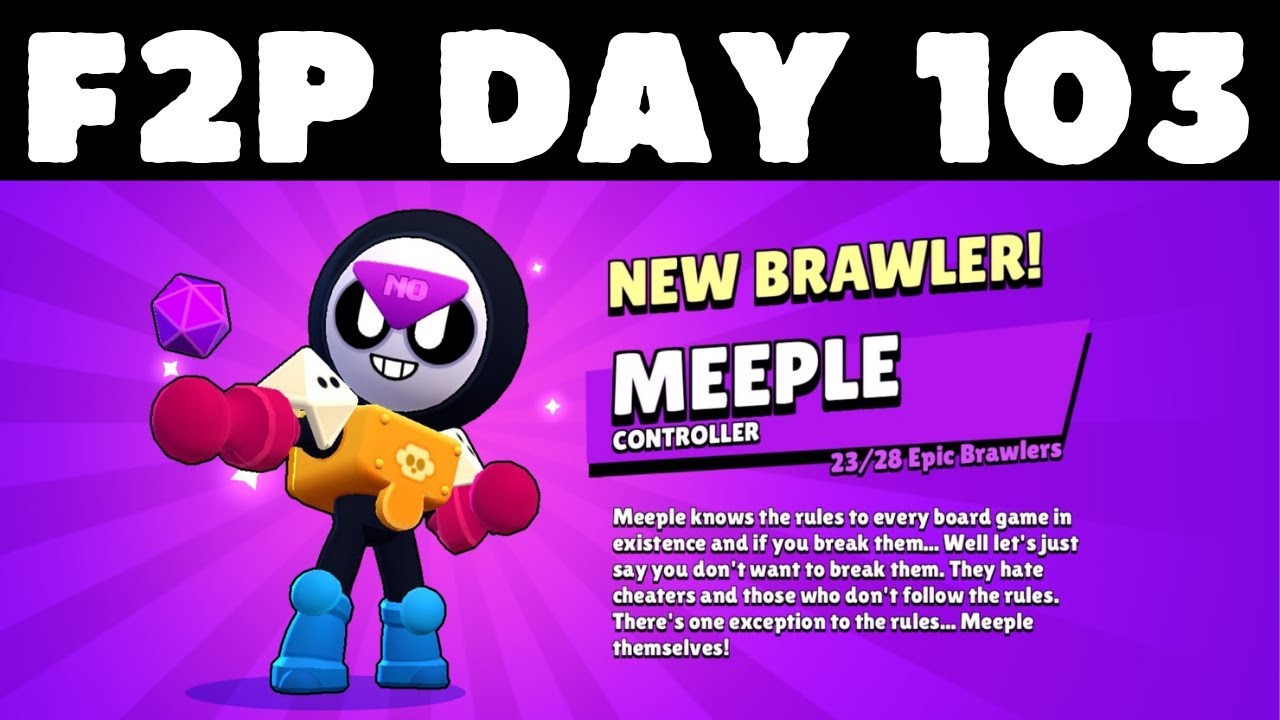 How Good is MEEPLE in Solo Showdown! | Brawl Stars F2P Gameplay DAY 103 ...