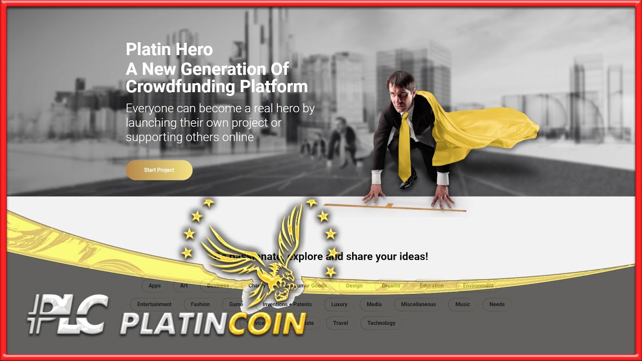 Platincoin presentation The revolutionary model of crowdfunding on ...
