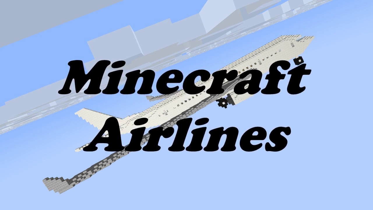 Minecraft Airlines - Mine-Imator Animation - YouTube