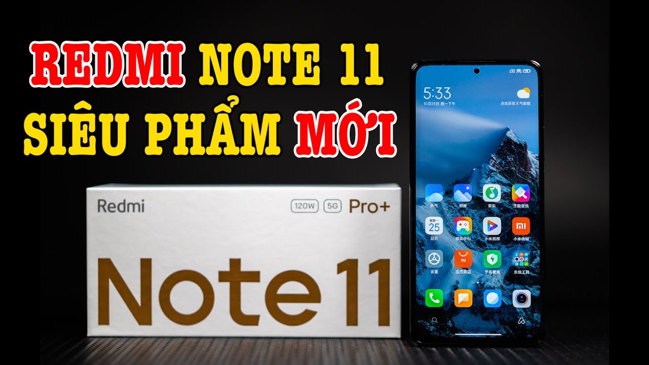 Redmi Note 11 Series CHÍNH THỨC: Sạc 120W, cấu hình cao, GIÁ TỐT - YouTube