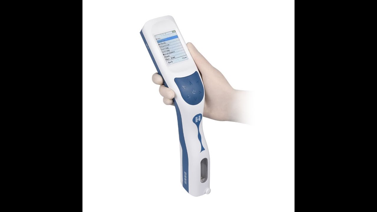 handheld liquid densitometer HM-DS(手持液体密度计） - YouTube