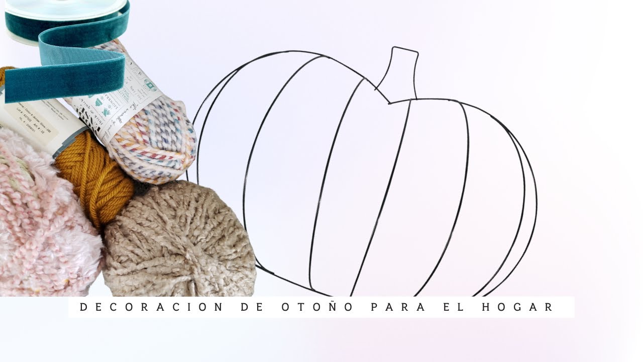 CORONA DE OTOÑO EN FORMA DE CALABAZA | DECORACION PARA PUERTA | DOLLAR ...