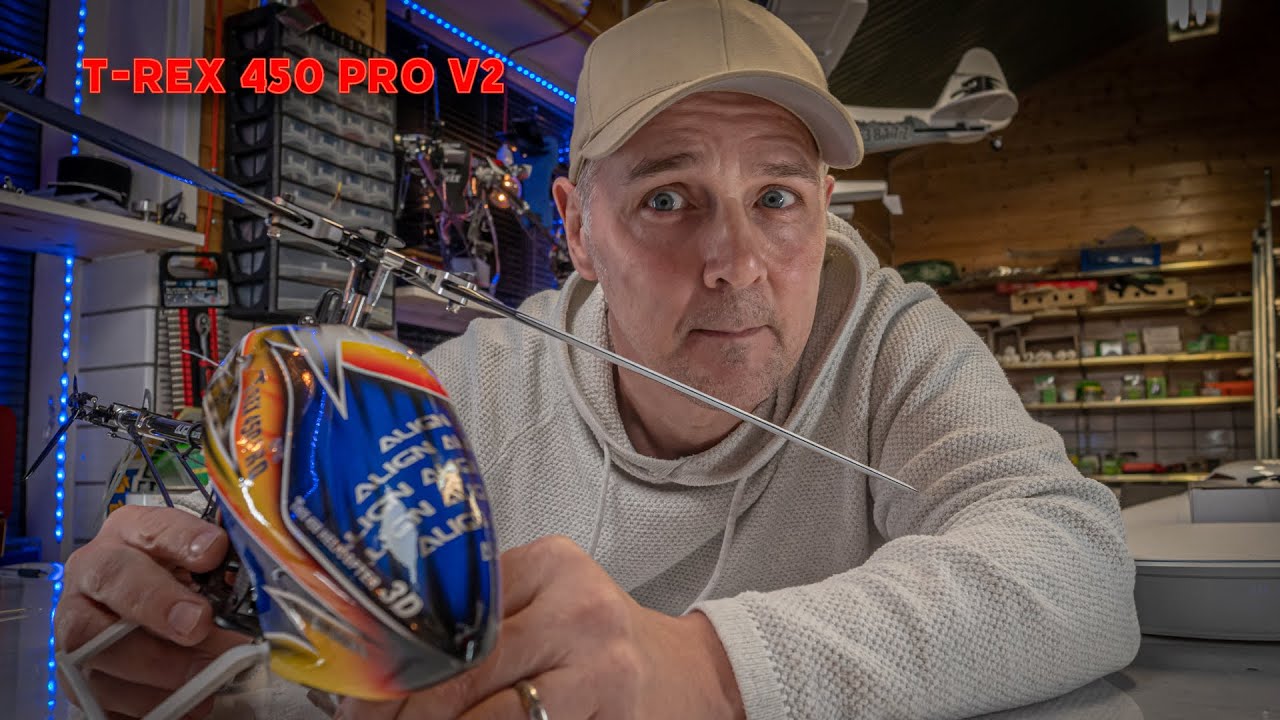 The cursed T-rex 450 - A gift that got expensive - YouTube