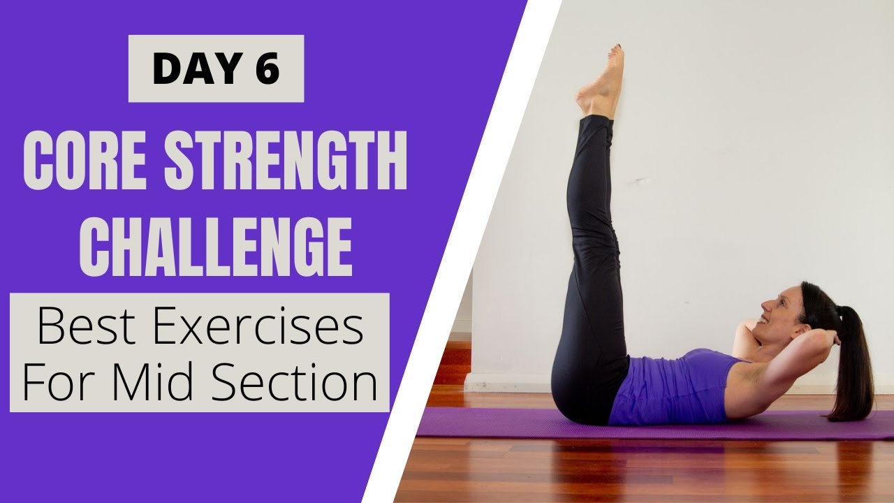 DAY 6: 14 Day Core Strength Challenge | Strong Core Routine For Tone ...