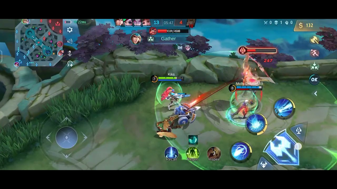 ML Hero Layla: First rank match as Layla - YouTube