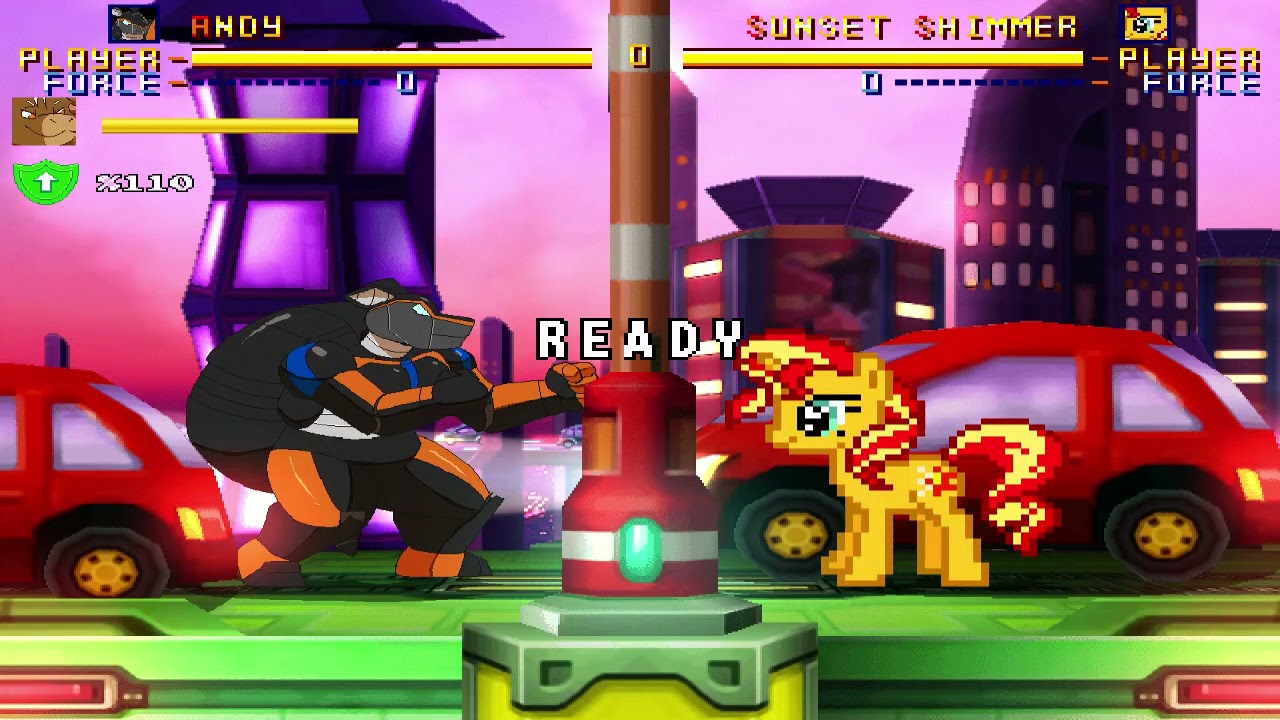 MUGEN - Andy Armadillo arcade run - YouTube