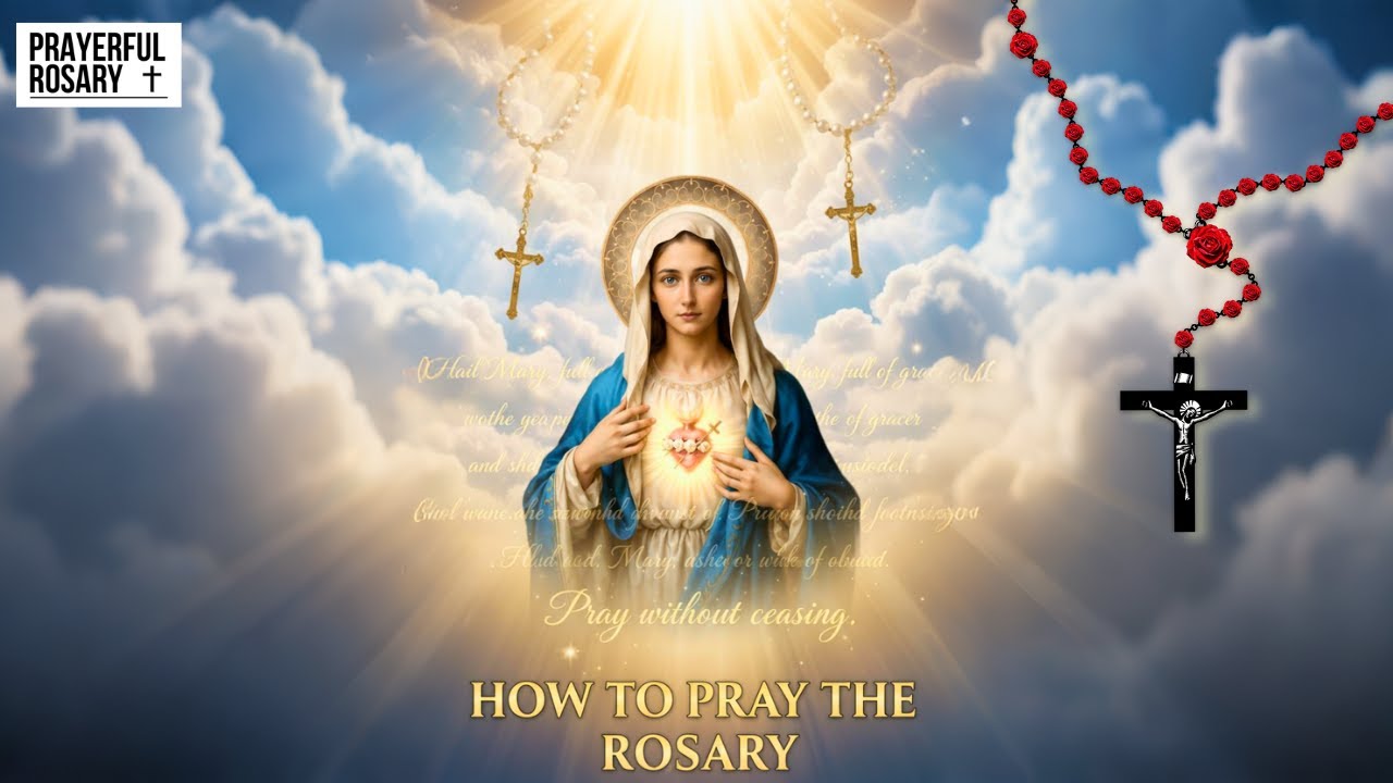 🌹 Learn How to Pray the Holy Rosary – Step-by-Step Guided Tutorial ...