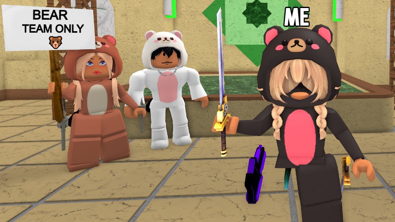 I Found a TEDDY BEAR Team ONLY, SO I Went UNDERCOVER..(Murder Mystery 2 ...
