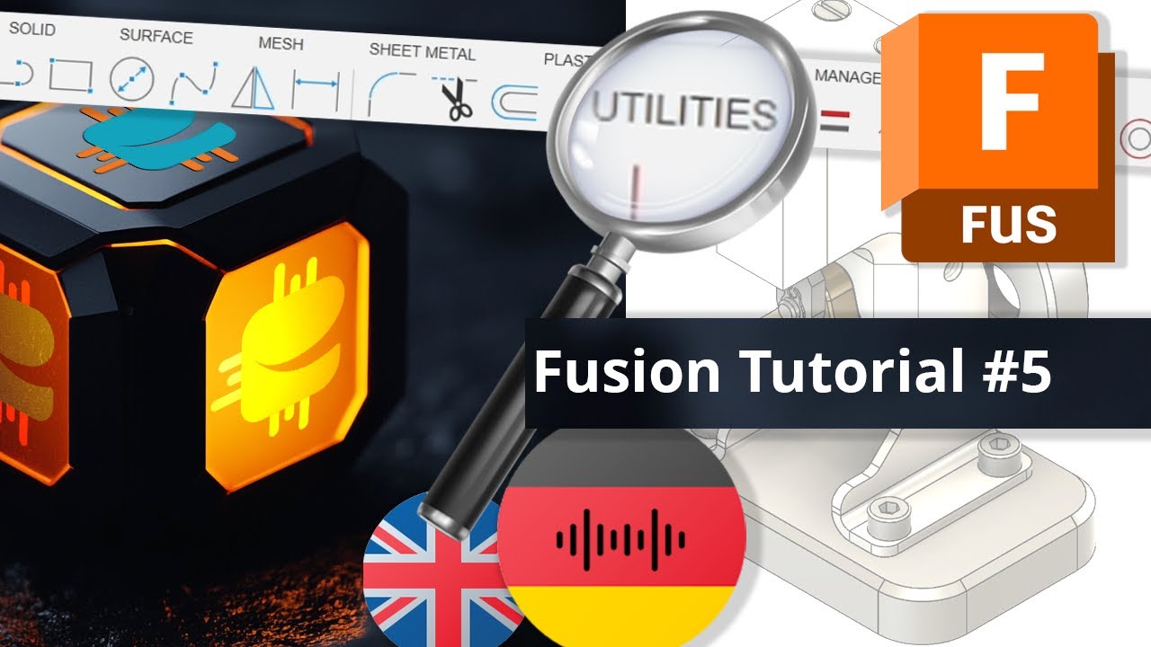 🇩🇪 Fusion Tutorial #5: Pleuel konstruieren, Zwei Methoden im Vergleich ...