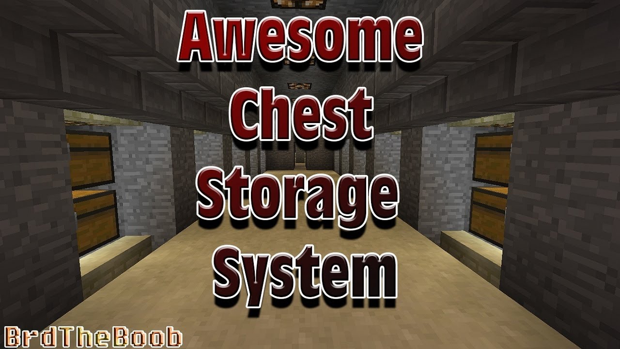 Awesome Chest Storage System for 1.5 (Plus Download) - YouTube