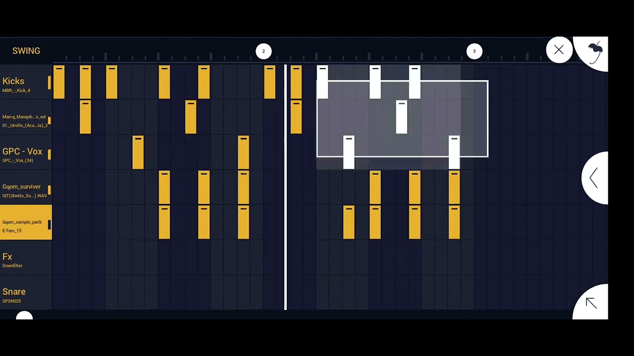 how to make best gqom from stretch on FL studio mobile+gqom sample ...