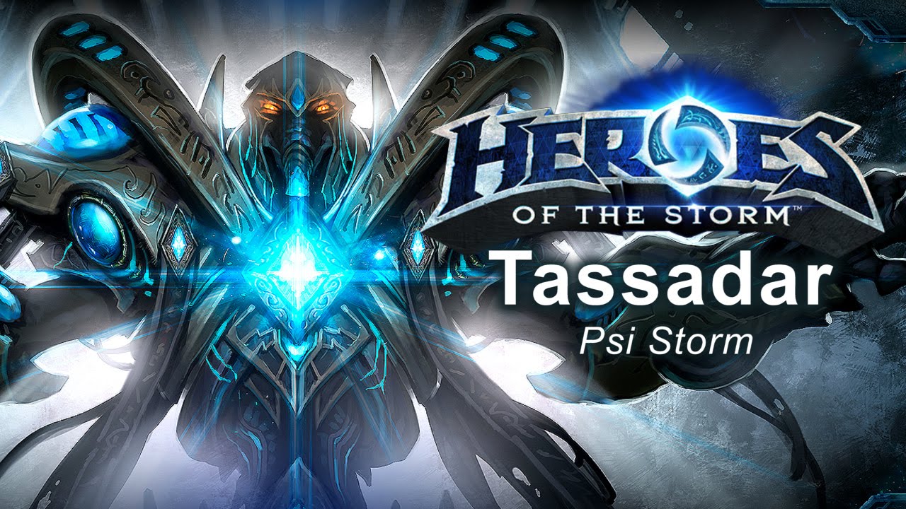 Heroes of the Storm - 'Psi Storm' Tassadar Build - YouTube