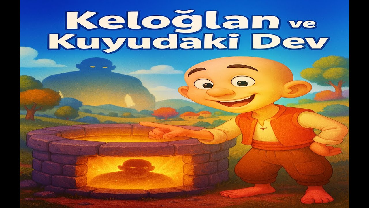 KELOĞLAN VE KUYUDAKİ DEV MASALI-Turkish Folk Tales- Keloğlan masalları ...