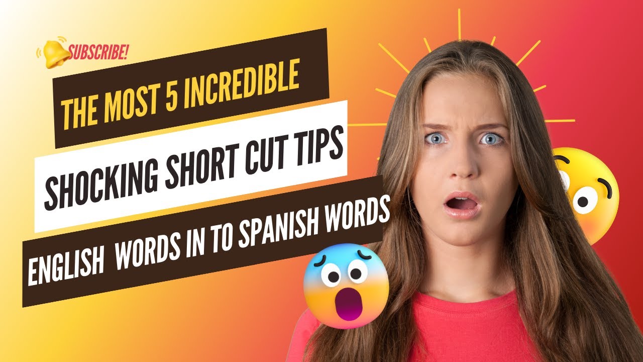 Short cut to Spanish words#spanish #viralvideo #foreignlanguagelearning ...