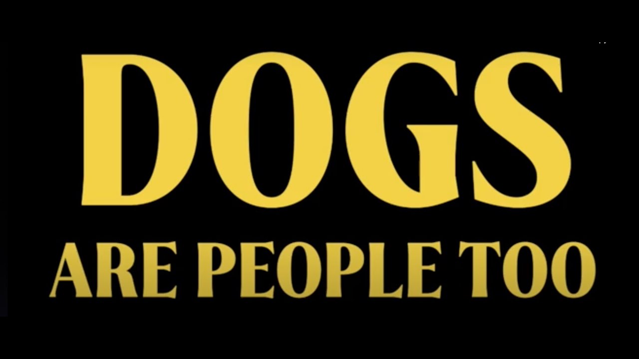 Dogs Are People Too - The Animal Agenda 9-11-24 - YouTube