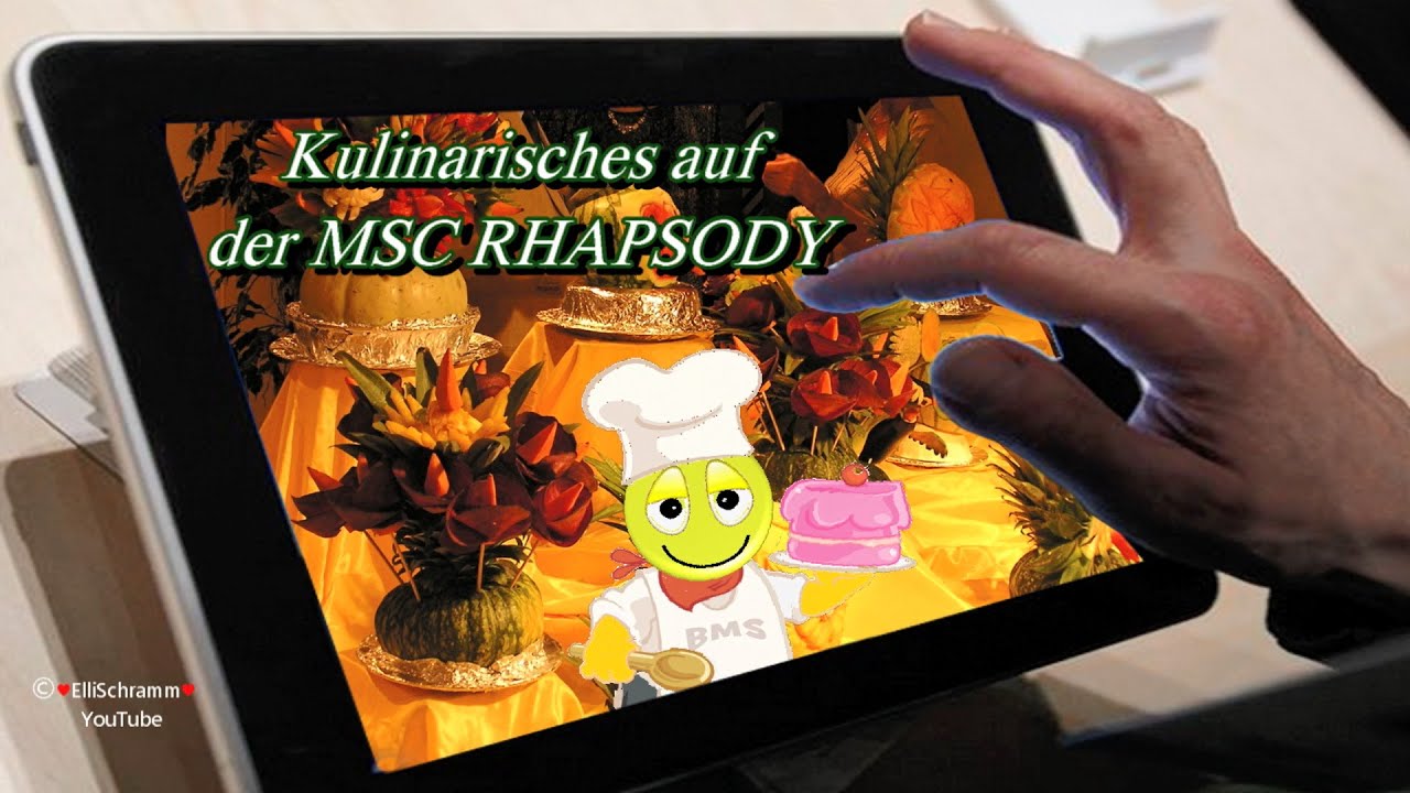 Kreuzfahrt mit der MSC RHAPSODY mit Kulinarisches aus der Ferne - YouTube