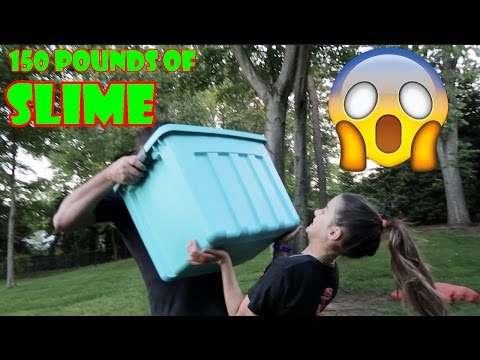 150 Pounds of Slime 😱 (WK 331.7) | Bratayley