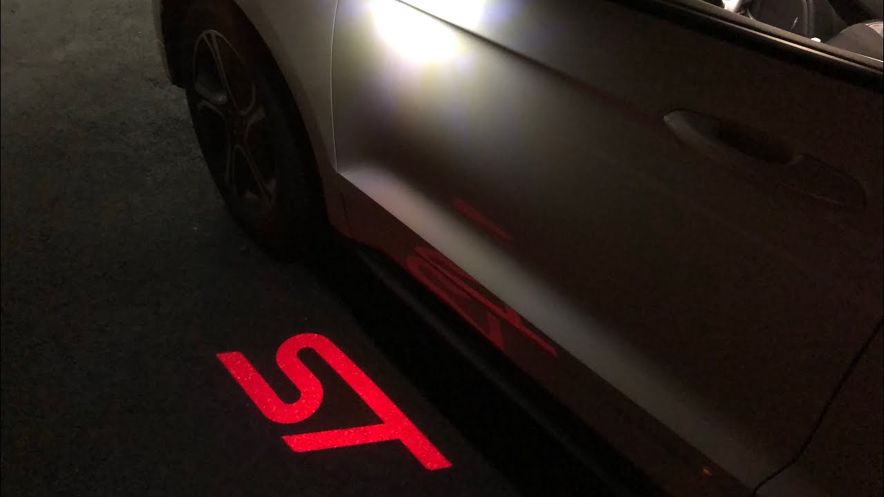 2019 Ford Edge ST Projector Puddle Light Unboxing / Install / Review ...