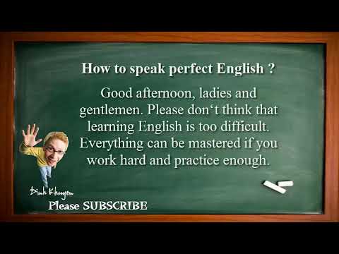 Best English Lessons Lesson 2 How to speak perfect English - YouTube