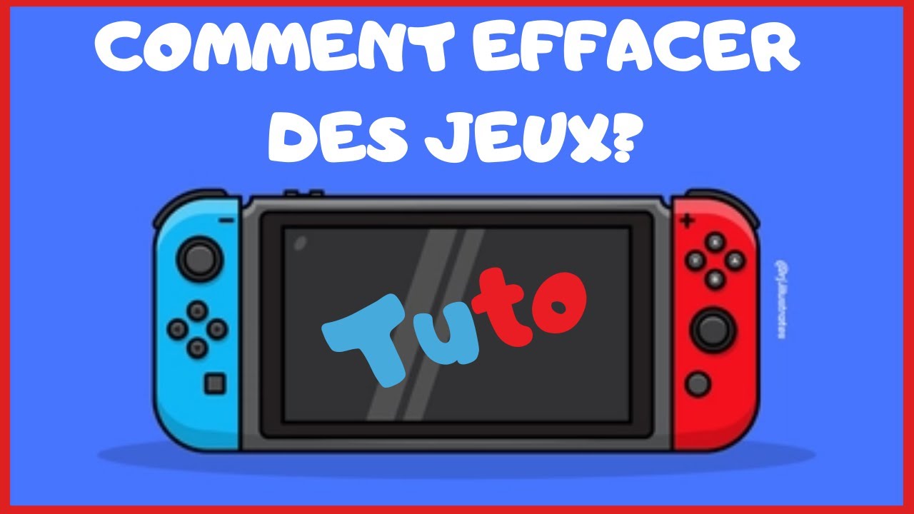 COMMENT FAIRE DE LA PLACE SUR TA NINTENDO SWITCH? - YouTube