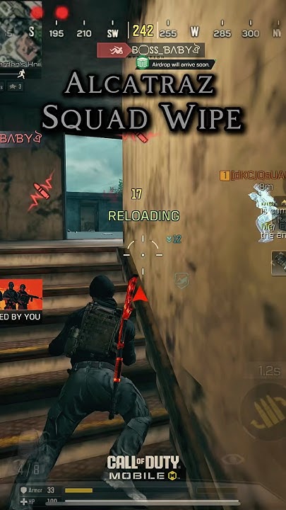 Aggressive Push | Squad Wipe | Alcatraz | CODM #codm #callofdutymobile - YouTube