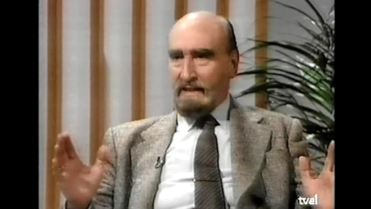 ENTREVISTA A GERMÁN DE ARGUMOSA ("El día por delante", TVE, 1990) - YouTube