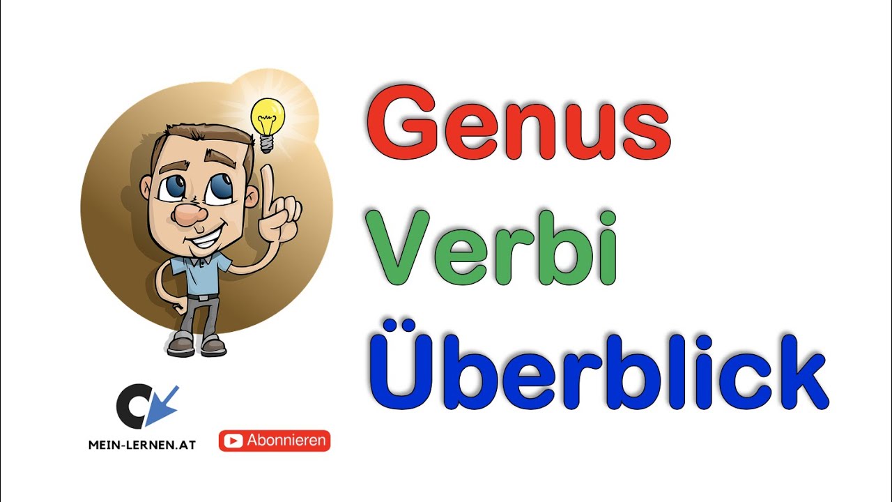 Genus Verbi Tatform und Leideform - YouTube