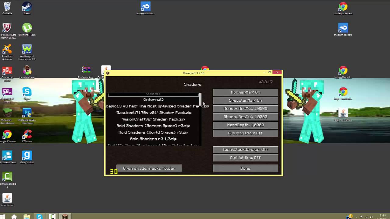 [Tuto]Mettre des mods sur minecraft [1.7.10] - YouTube