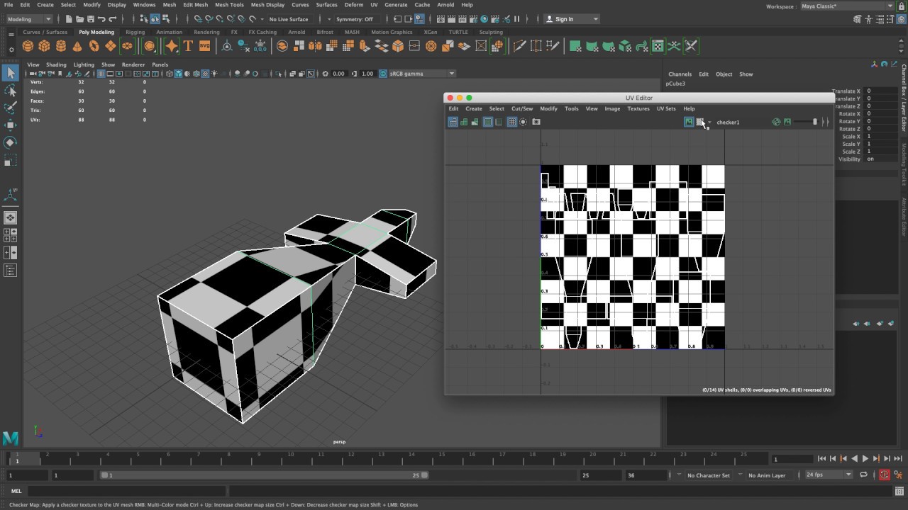 UV Texture Mapping Basics - Part One - YouTube