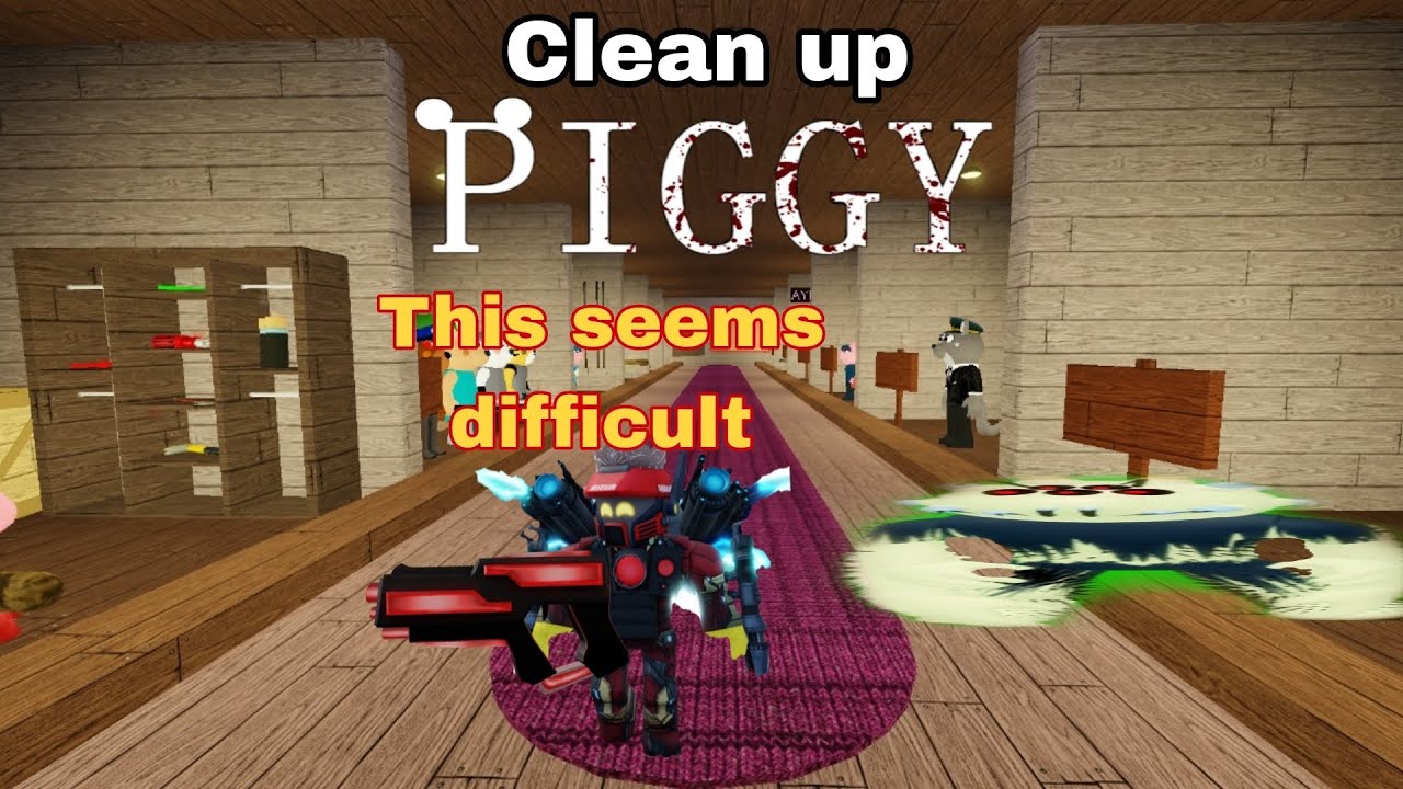 [ROBLOX CLEAN UP PIGGY] Another Piggy video yayy (a Roblox game) - YouTube