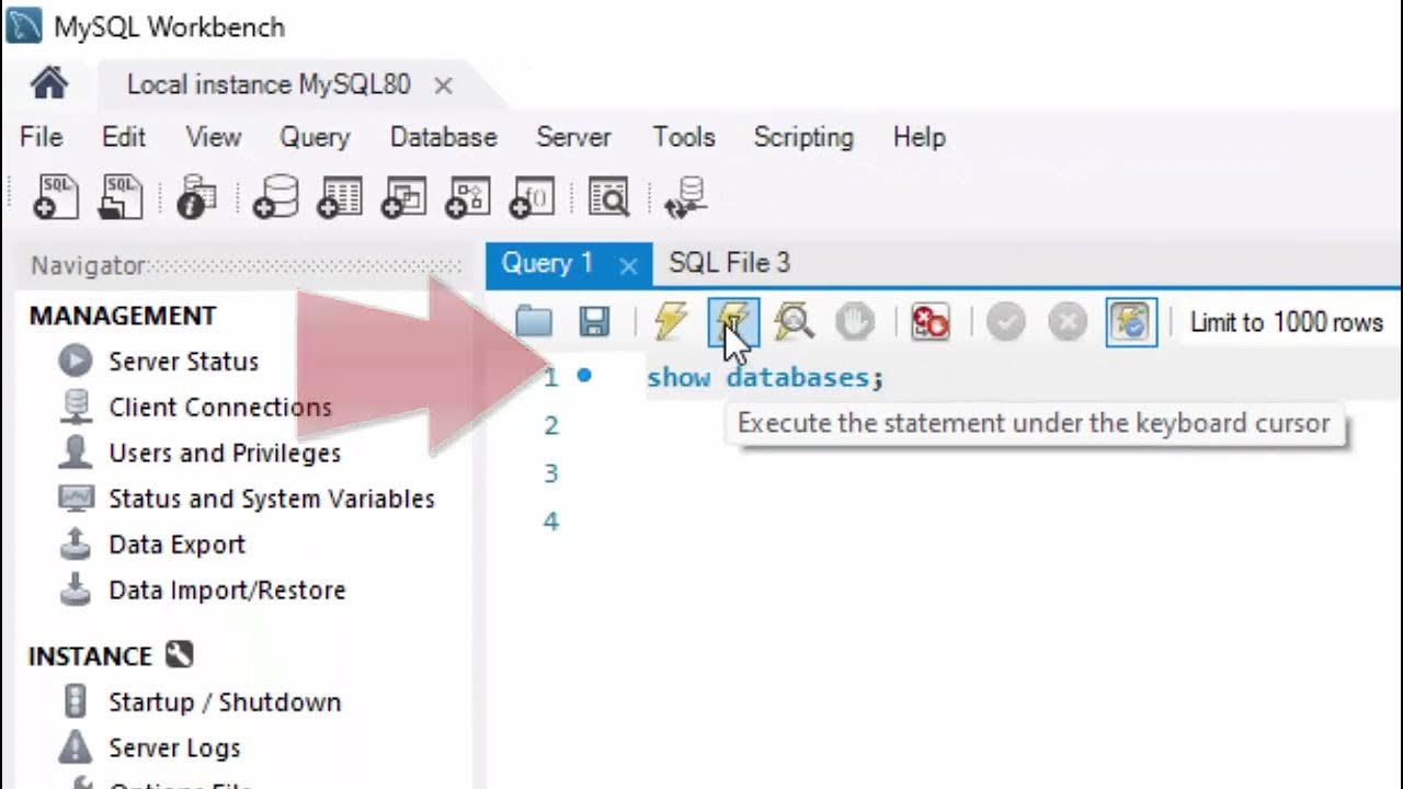 How To Use Mysql Workbench Computerexcelsolution Youtube