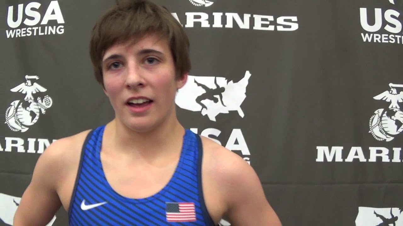 Alex Hedrick, 2018 women's freestyle U.S. Open champion at 57 kg - YouTube