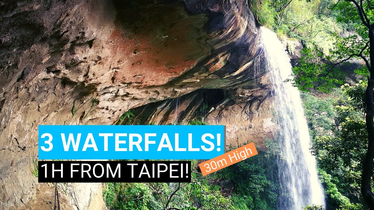 #DayTripsTaipei Sandiaoling waterfall trail - YouTube