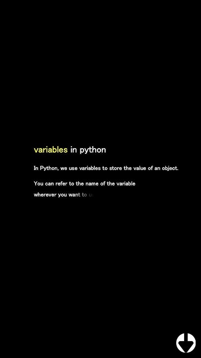 How To Use Variables In Python Python Programming Tutorial Variablesinpython Youtube 7443