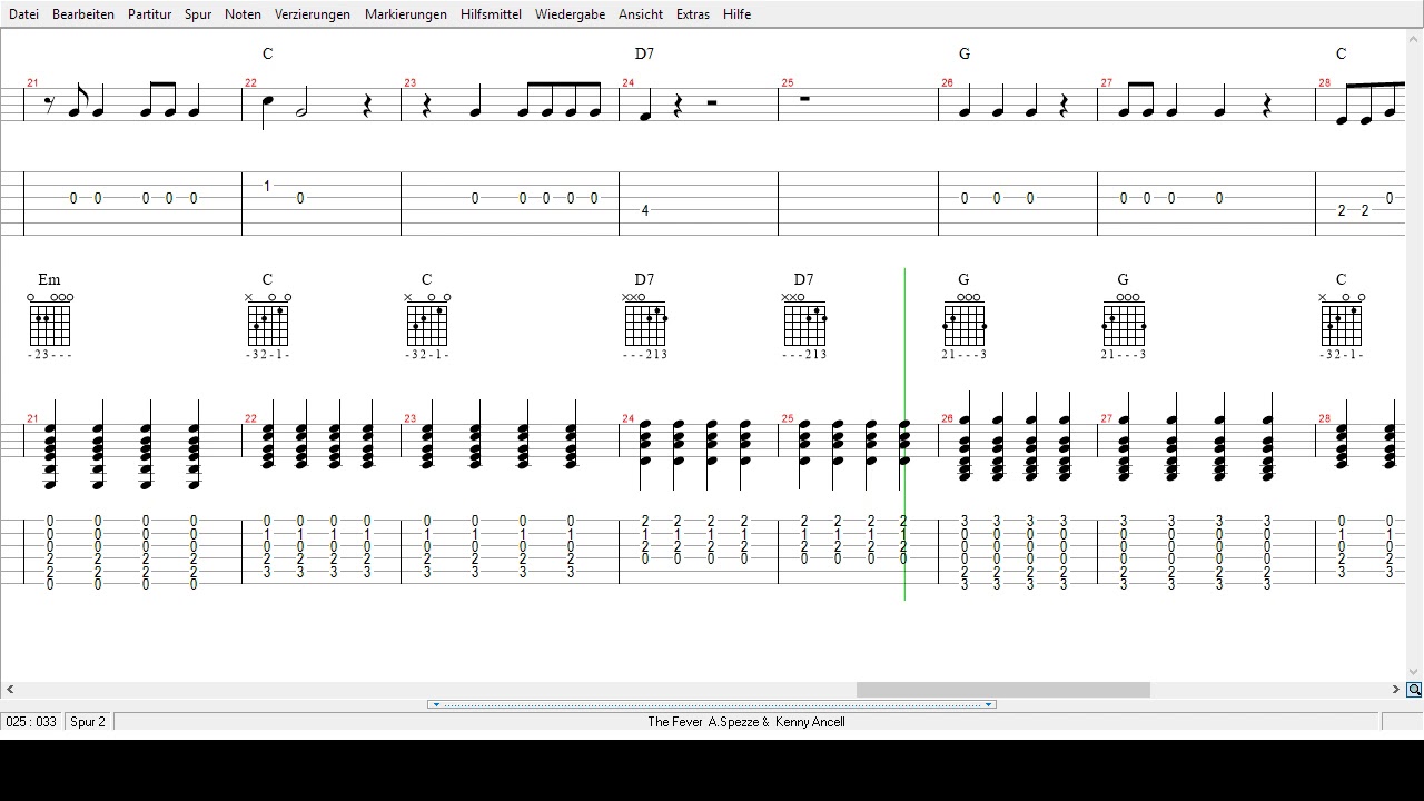 A Spezze & Kenny Ancell - The Fever - Tabs - YouTube