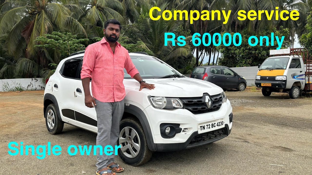 Company service records car Kwid for sale - YouTube