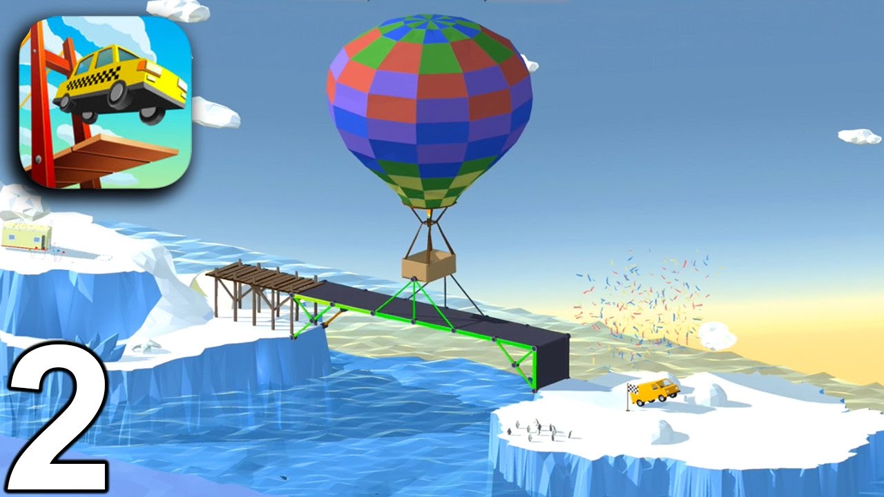 BUILD A BRIDGE Gameplay - Levels 6 7 8 9 10 (iOS Android) - YouTube