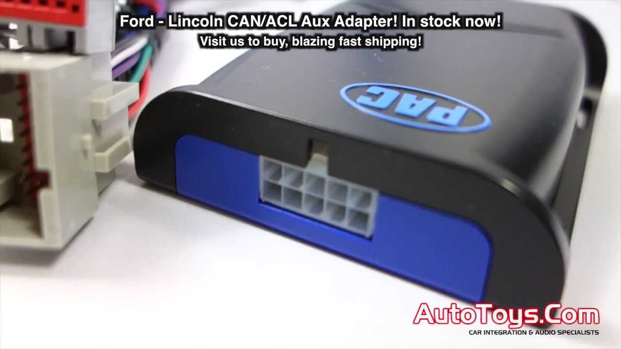 FORD AUXILIARY ADAPTER PAC AAIFD4 AAI FRD04 FRD04 AUX PIE (IS7505 ...