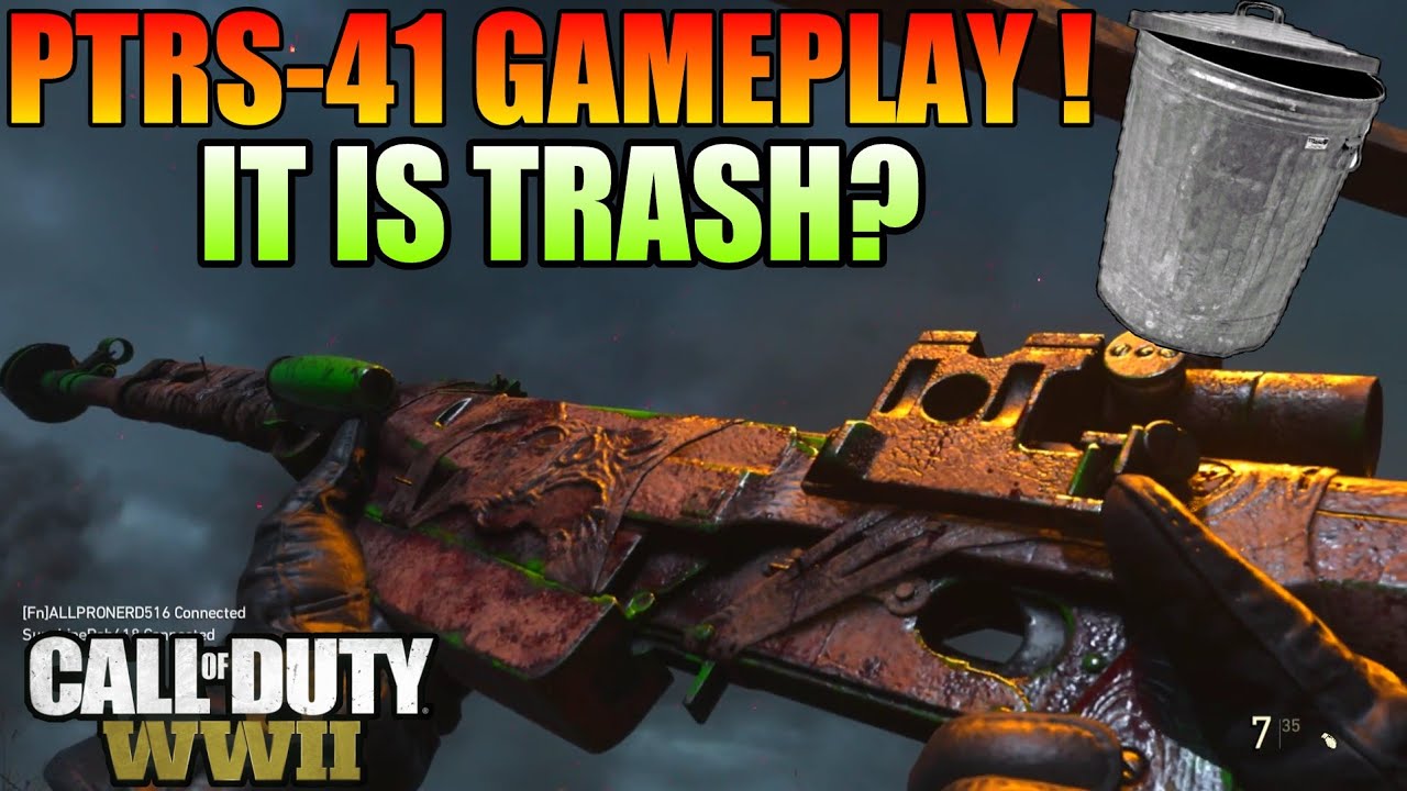 *NEW* COD WW2 PTRS-41 "VERMIN" GAMEPLAY! IS THE PTRS-41 GOOD OR TRASH ...
