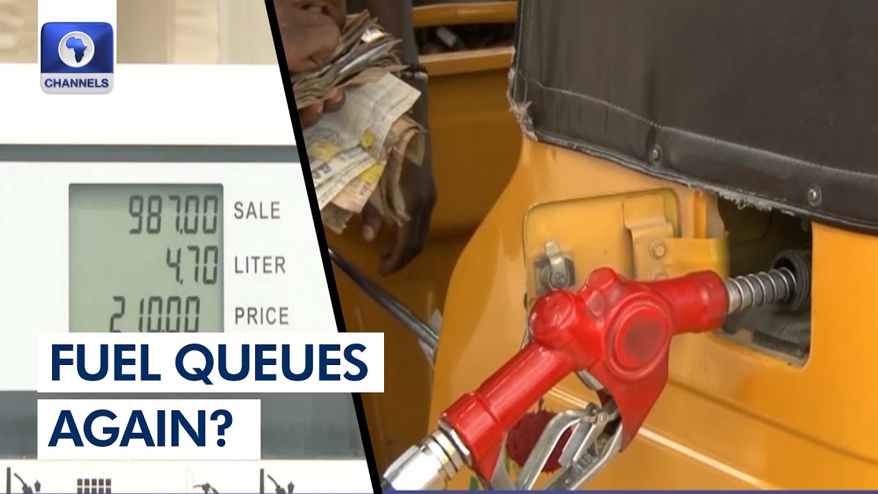 FX Shortage Driving Fuel Queues In Lagos, Others - YouTube