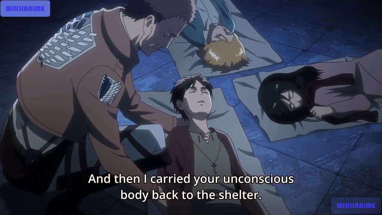 Commandant Keith Helped Eren's Father , Attack On Titan Season 3 48 ...