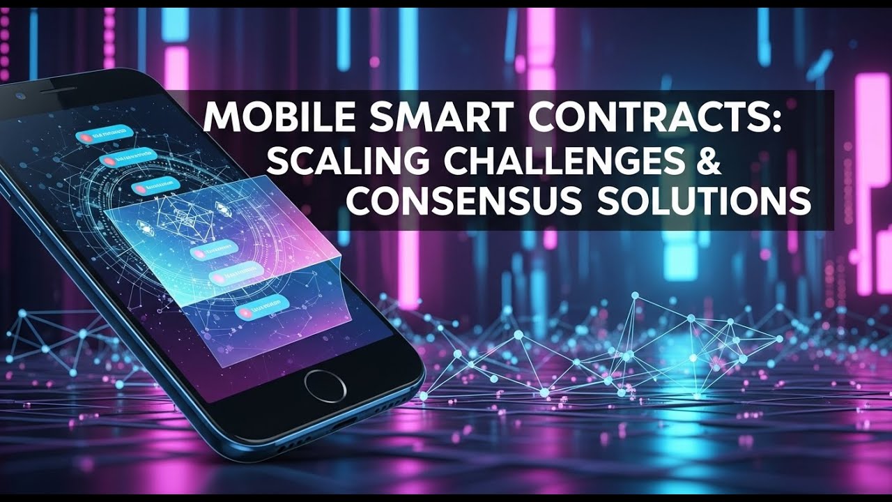 Mobile Smart Contracts: Scaling Challenges & Consensus Solutions - YouTube
